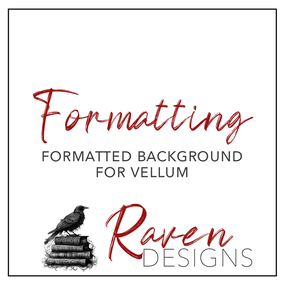 Custom Formatting Background Add-on – Raven Designs